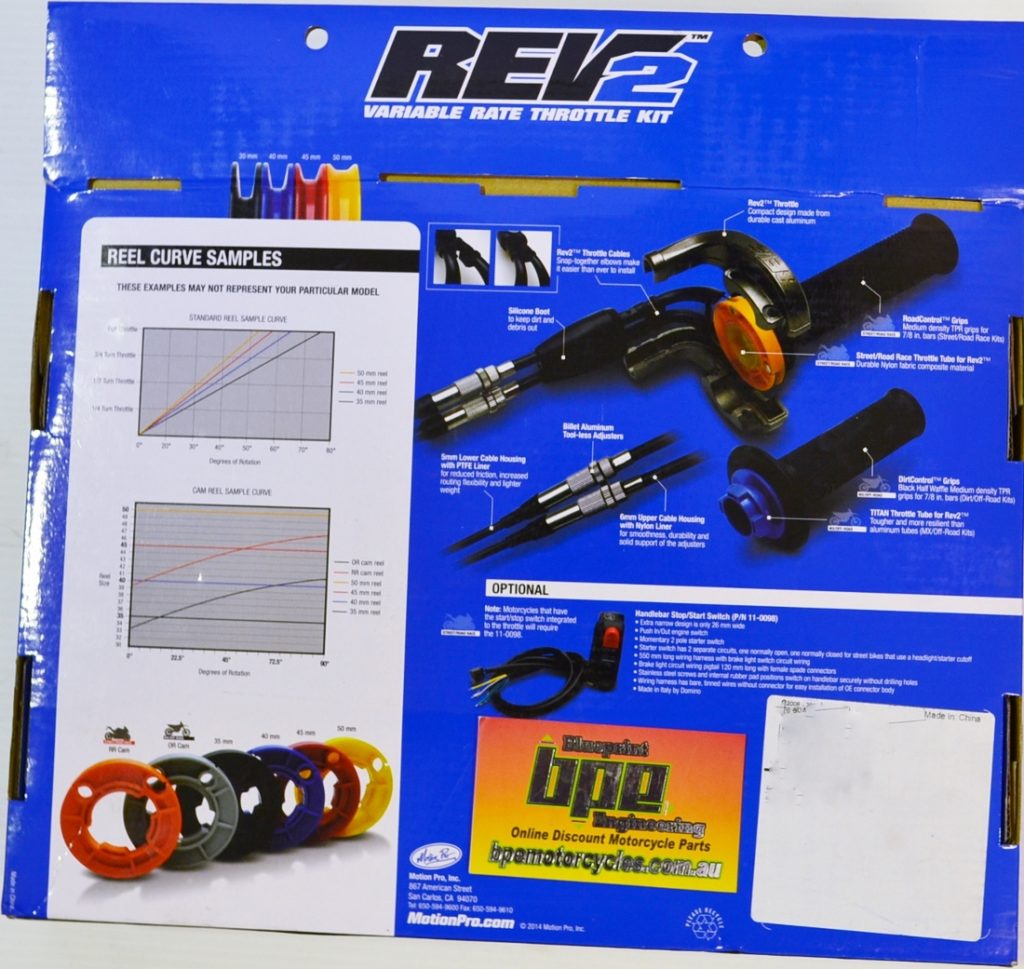 KAWASAKI ZX6R 2009 2010 2011 2012 MOTION PRO QUICK ACTION THROTTLE KIT ...